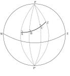 Short Distance Sailing And Rhumb Line Sailing | Astro Navigation ...